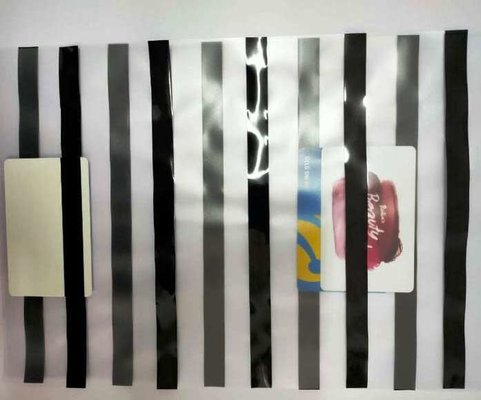 PVC Card Material - A3 Magnetic Stripes Coated Overlay Film For Credit Card
