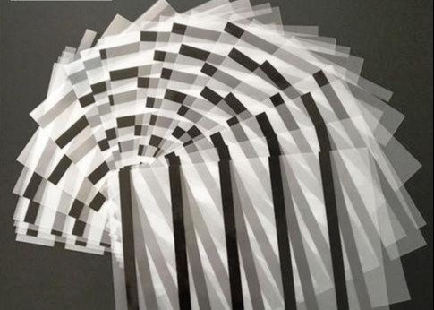 PVC Card Material - A3 Magnetic Stripes Coated Overlay Film For Credit Card