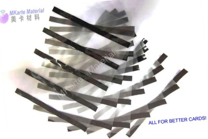 A3 Magnetic Stripes Coated Overlay Film For Bank Card Production
