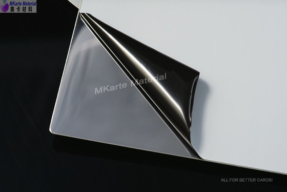 Slight Matte Finish Ra 0.3um 0.10mm Smart Card Material