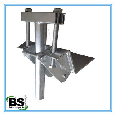 Helical Ground Screw Piles for Foundation of mounting Solar panel Photovoltaic system Brackets