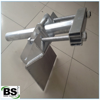 Helical Ground Screw Piles for Foundation of mounting Solar panel Photovoltaic system Brackets