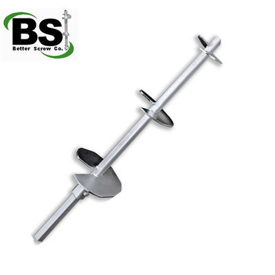 China extendable deep foundation system helical pier or anchor (bar: 40Cr or 45# steel)