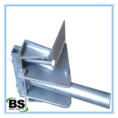 Hot Dipped Galvanized Steel Underpinning Brackets with High Load Capacity