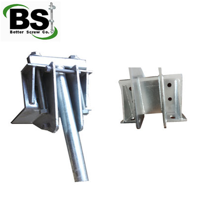 Hot Dipped Galvanized Steel Underpinning Brackets with High Load Capacity