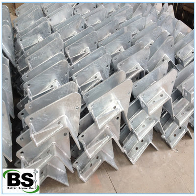 Hot Dipped Galvanized Steel Underpinning Brackets with High Load Capacity