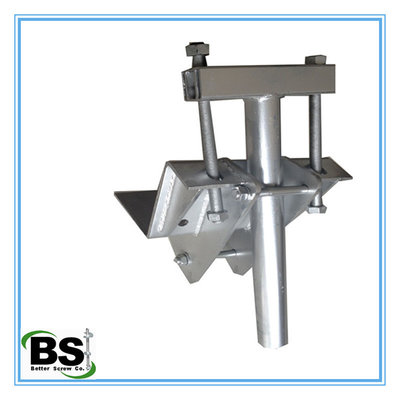 top quality and cheap price screw pile underpinning /helical brackets