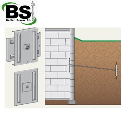 Helical Pier Foundation Support Engineered Foundation under Pinning