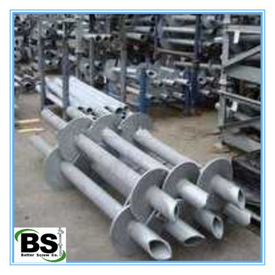 Galvanized Helical Pier Adapter Helical Screw Piles |  screw piles