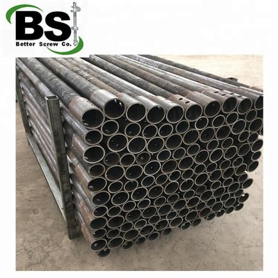 Round Corner 5mm Radius Square Bar Shaft Helical Piles