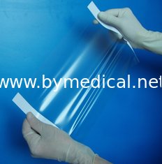 China Disposable adhesive transparent PU surglcal film surgical drape operation drape supplier