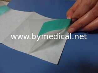 China Disposable adhesive transparent PU film drape surgical drape cover supplier