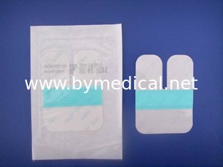 China Medical wound dressing PU transparent IV dressing A0608DSU with U shape cut supplier