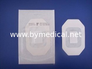 China Medical PU wound dressing with non woven absorbent pad B0607X supplier