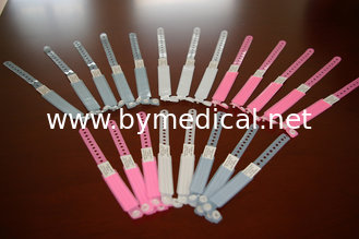 China Surgical plastic hospital patient id band id bracelet patient wristband insert card type supplier