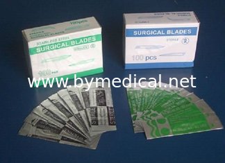 China Disposable sterile surgical blades all sizes supplier