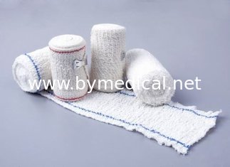 China Red/Blue thread Elastic Crepe Bandages supplier