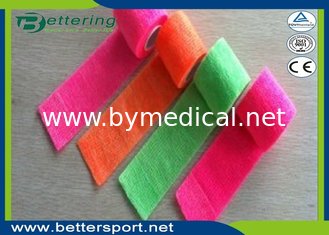 China Neon Colour Non Woven Self Adhesive Tape Cohesive Bandage Coflex tape Horse Bandage supplier