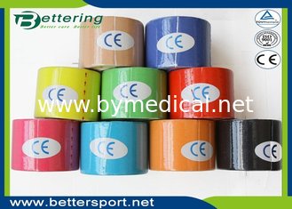China Breathable physio therapy kinesiology tape sports muscle tape various colour supplier