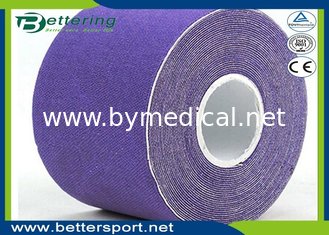 China 5cm x 5m Kinesio tape Roll Cotton Elastic Adhesive Muscle Sports Tape bandage dark blue coloure supplier