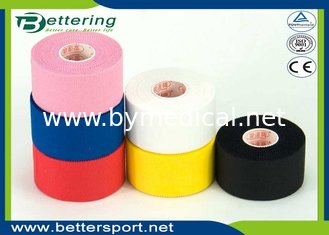 China Multi Colour Athletic Cotton Sports Tape Trainers Strapping Tapes Joints Protector GYM tape supplier