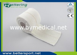 China 5cm Medical Pure Cotton Heavy Stretch Tape Elastic Adhesive Bandage EAB Wrist Protection Fixation Tape supplier