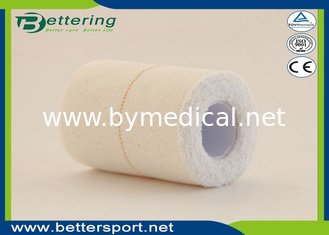 China 10cm Medical Pure Cotton Heavy Stretch Tape Elastic Adhesive Bandage EAB Wrist Protection Fixation Tape supplier