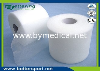 China White Colour Foam Bandage Underwrap Sports Tape Bandage 7cm x 27m Athletic Taping For Outdoor Activities supplier