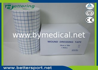 China Medi-Fix Hypoallergenic Spunlanced Non woven mefix tape cover roll pre wrap wound dressing tape roll 15cm supplier