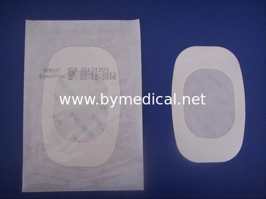 Medical Wound Plaster PU transparent IV dressing plaster A0607 supplier