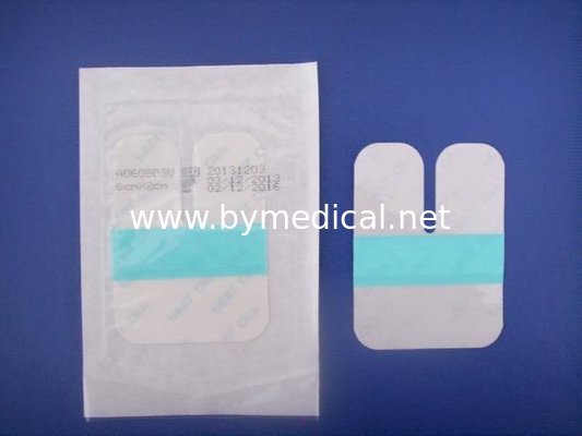 Medical wound dressing PU transparent IV dressing A0608DSU with U shape cut supplier