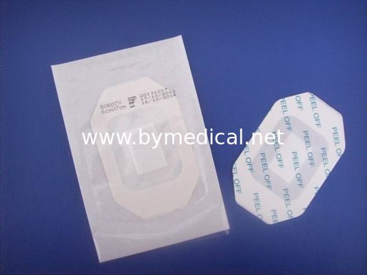Medical PU wound dressing with non woven absorbent pad B0607X supplier