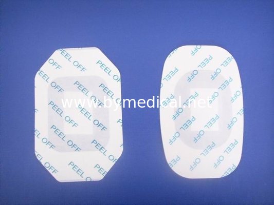 Surgical transparent breathable wound dressing with non woven absorbent pad frame type supplier