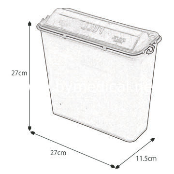 Medical Sharps Container Syringe needle container box T5B supplier