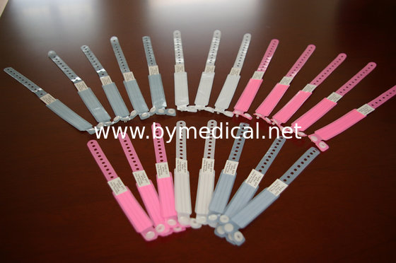 Surgical plastic hospital patient id band id bracelet patient wristband insert card type supplier