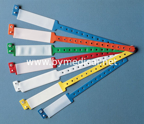 Hospital patient id band id bracelet patient identification wristband write on type supplier