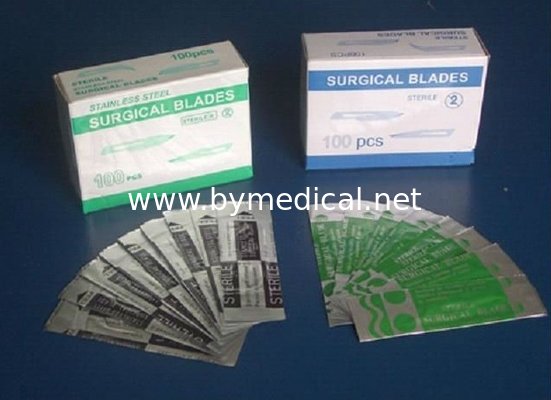 Disposable sterile surgical blades all sizes supplier