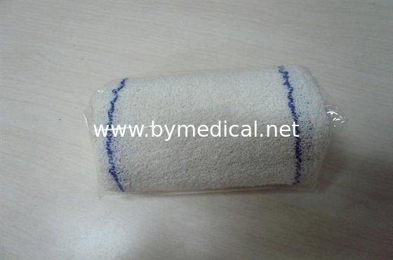 Red/Blue thread Elastic Crepe Bandages supplier