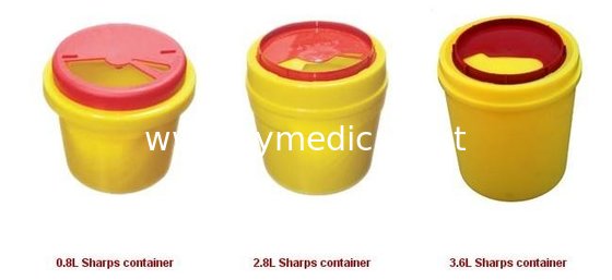 Disposable Sharps Container F/R/T/Y Shape for choice supplier