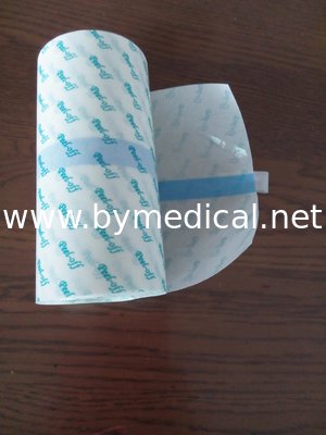 Medical Disposable Adhesive PU Transparent Wound Dressing Roll supplier