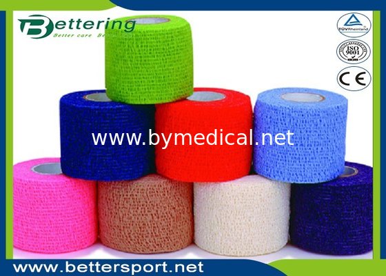 2" Easy Hand Tearing Non Woven cohesive bandage self adhesive bandage coflex bandage supplier