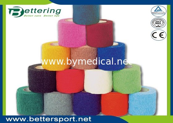 2" Easy Hand Tearing Non Woven cohesive bandage self adhesive bandage coflex bandage supplier