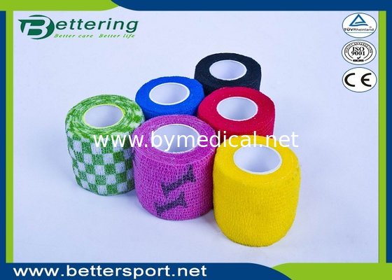 3" Easy Hand Tearing Non Woven cohesive bandage self adhesive bandage coflex bandage supplier