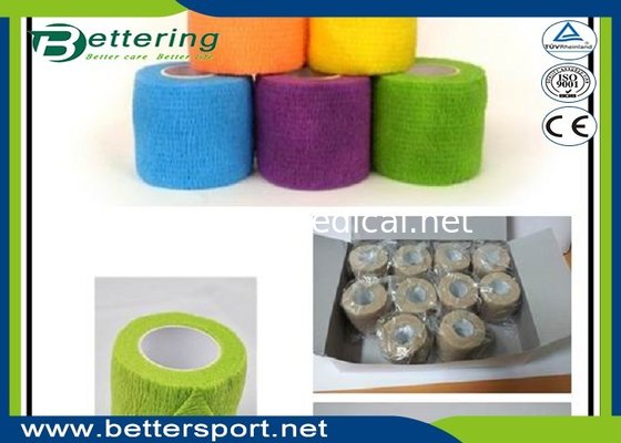 3" Easy Hand Tearing Non Woven cohesive bandage self adhesive bandage coflex bandage supplier