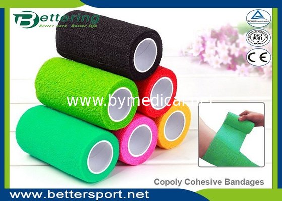 4" Easy Hand Tearing Non Woven cohesive bandage self adhesive bandage coflex bandage supplier