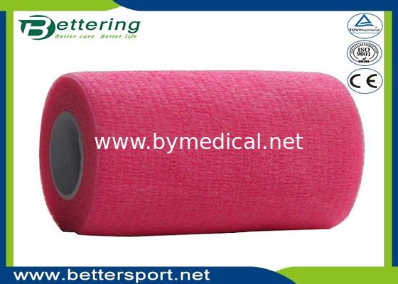 4" Easy Hand Tearing Non Woven cohesive bandage self adhesive bandage coflex bandage supplier