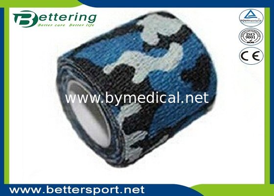 Camo Army Non Woven Cohesive Bandage Self Adhesive Camping Hunting Camouflage Tape supplier