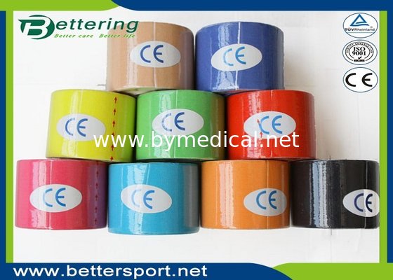 Breathable physio therapy kinesiology tape sports muscle tape various colour supplier