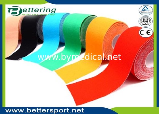 Breathable physio therapy kinesiology tape sports muscle tape various colour supplier