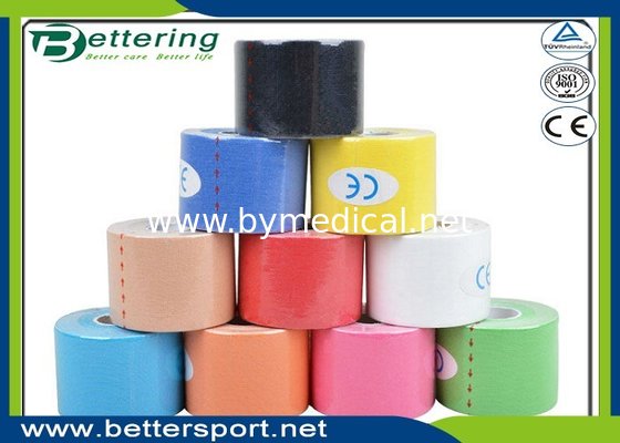 Breathable physio therapy kinesiology tape sports muscle tape various colour supplier